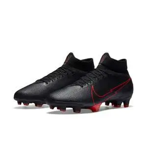 Nike Mercurial Superfly Pro Fg "bred" At5382-060 - Black/red