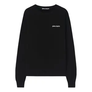 Palm Angels Palm Angels Classic Logo Embroidery Sweater Black/off White