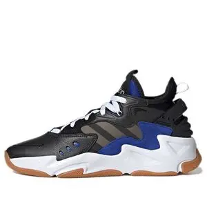 Adidas Neo High-top Lace-up Sneakers - Black/blue