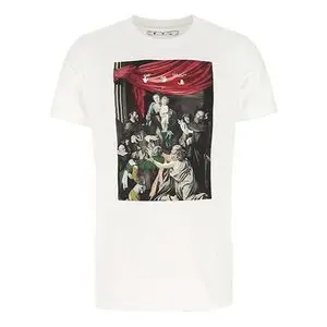Off-White Fw20 Caravaggio Printed T-shirt - White