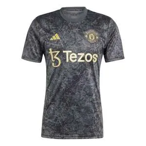 Adidas Manchester United Stone Roses Pre-match Jersey - Black