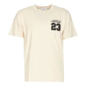 Off-White 23 Logo Slim Short-sleeve T-shirt 'angora Black