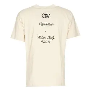 Off-White 23 Logo Slim Short-sleeve T-shirt 'angora Black