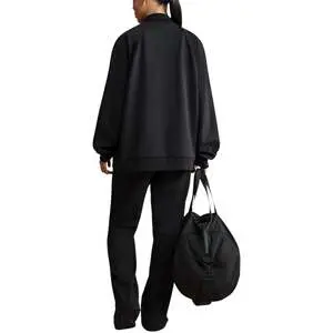 Nike X Skims Matte Tricot Oversized Full-zip Track Jacket