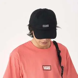 VANS Curved Bill Jockey Cap - Black