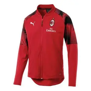 PUMA Ac Milan Stadium Poly Jacket - Red