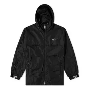Off-White Arrows Modern Street Trench Coat - Black