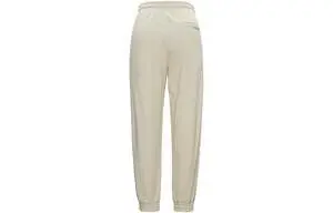 CONVERSE Solid Color Lacing Bundle Feet Sports Pants/trousers/joggers Khaki