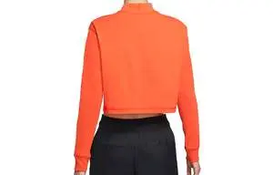 Nike Cropped Long Sleeve T-shirt - Orange