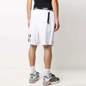 Off-White Logo Waist Arrow Shorts