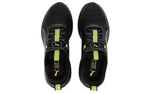 PUMA Twitch Runner Trail Sneakers - Black/green