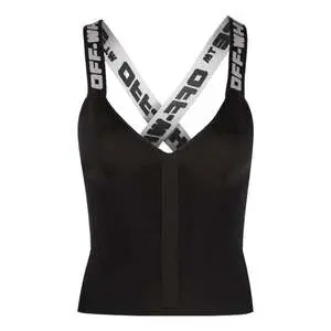 Off-White Logo-strap Vest Top