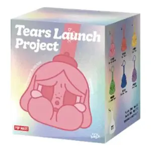 POP MART Crybaby Tears Launch Project Series Plush Pendant Sealed Case - Multi-color