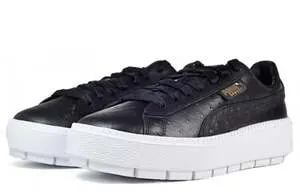 PUMA Platform Trace Ostrich Embossed Sneakers