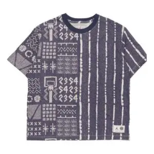 JORDAN Quai 54 Graphic T-shirt 'neutral Indigo