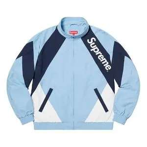 Supreme Paneled Track Jacket - Blue