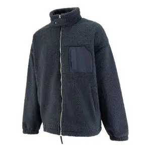 PUMA Mmq Sherpa Fleece Jacket - Navy