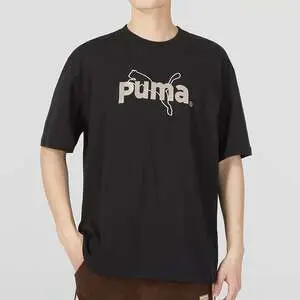 PUMA Team Graphic Shirt - Black