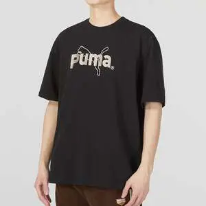 PUMA Team Graphic Shirt - Black