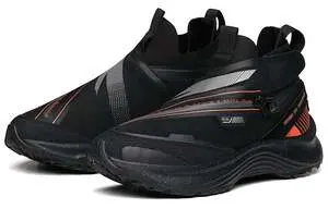 ANTA Running Series Leather Sneakers
