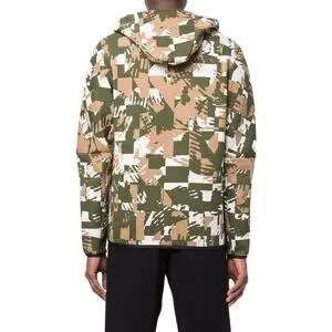 Nike Full Print Geometry Pattern Zipper Hooded Jacket