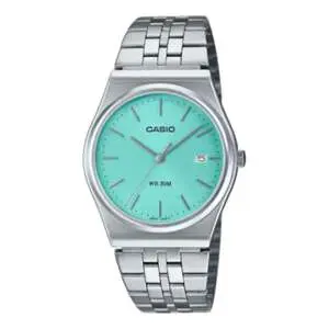 Casio Stainless Steel Watch - Silver/blue