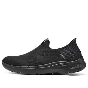 Sketchers Go Walk 6 Slip-ins Athletic Sneakers - Black