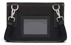 Prada Saffiano Logo-plaque Smartphone Holder 'black