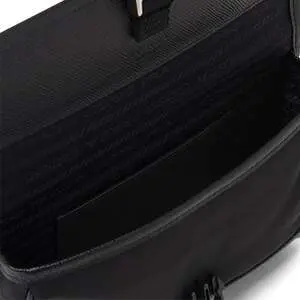 Prada Saffiano Logo-plaque Smartphone Holder 'black
