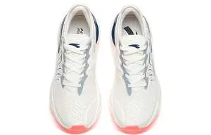 ANTA Athletic Lace-up Sneakers - White/blue/orange