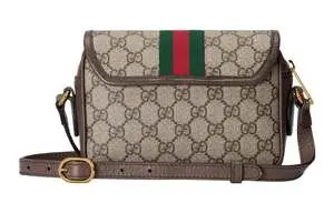 Gucci Ophidia Gg Mini Shoulder Bag - Beige