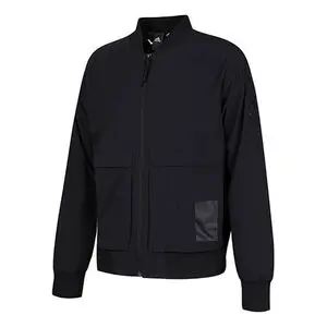 Adidas Pocket Zipper Sports Jacket - Black