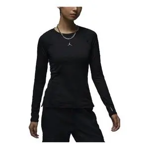 JORDAN Air Long Sleeve Base Layer - Black