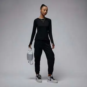JORDAN Air Long Sleeve Base Layer - Black