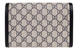 Gucci Dionysus Gg Mini Chain Wallet 'beige Blue - Beige/blue
