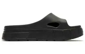 PUMA Mayze Stack Injex Platform Slides - Black
