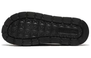 PUMA Mayze Stack Injex Platform Slides - Black