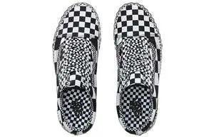 VANS Old Skool All Over Checkerboard Sneakers - Black