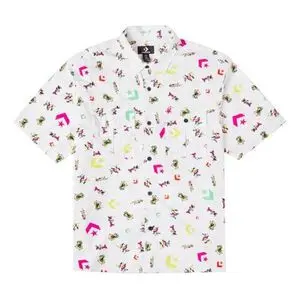 CONVERSE Park Gym All Over Print Shirt Asia Sizing - White