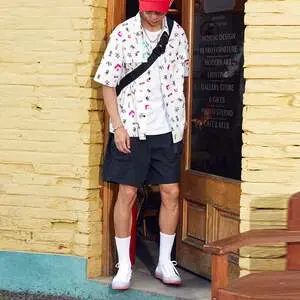 CONVERSE Park Gym All Over Print Shirt Asia Sizing