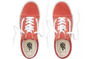 VANS Old Skool Sneakers - Red/white