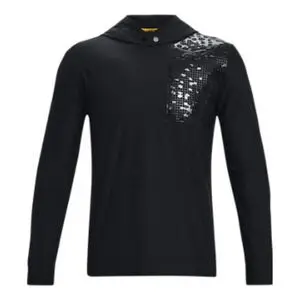 Under Armour Curry Hooded Golf Shirt - Black