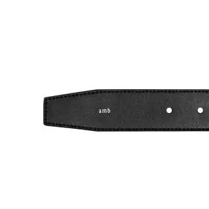 Burberry Reversible Check Belt - Black