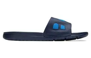 Nike Benassi Solarsoft Slide Sports Slippers - Black/blue