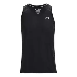 Under Armour Streaker Run Singlet Performance Tank Top - Black