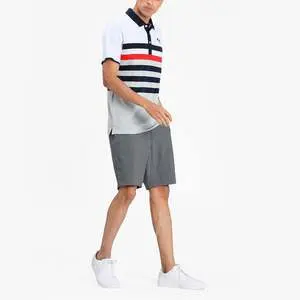 PUMA Mattr One Way Polo Shirt 'white Black Red