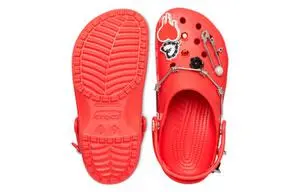 CROCS X Karol G Classic Clogs "metal Hearts