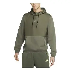 Nike Colorblock Fleece Pullover - Yellow