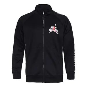 Nike Stand-up Collar Zipper Coat - Black