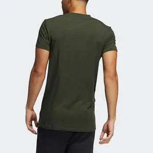 Adidas Stu Tech Tee Solid Color Training Sports Short Sleeve